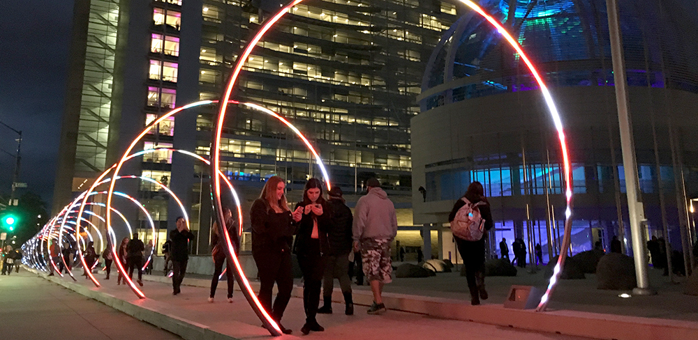 Sonic Runway Unveiling Draws Big Crowds to San Jose City Hall | San ...