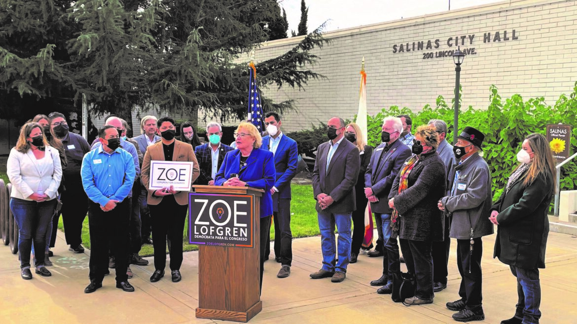 Lofgren Builds Support in New Congressional District that Stretches ...