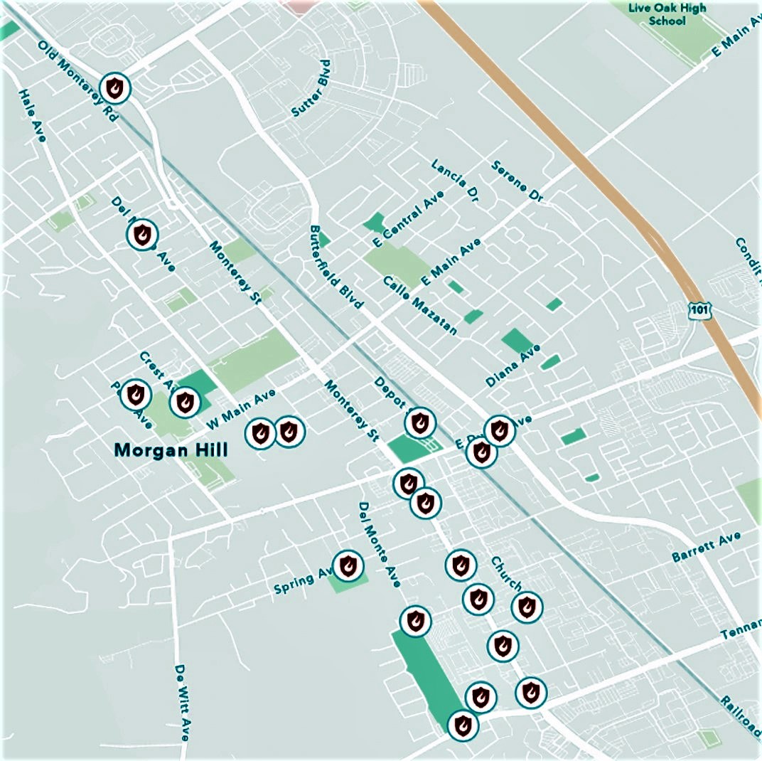 Police Arrest Arson Suspect in at Least 15 Fires Set in South Santa ...