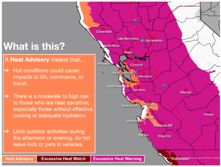 Week-long Triple Digit Heat Wave Hits Region | San Jose Inside